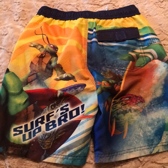 Nickelodeon | Swim | Teenage Mutant Ninja Turtles Swim Trunks | Poshmark